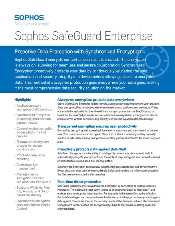 File Encryption and Disk Encryption for Enterprise and Business